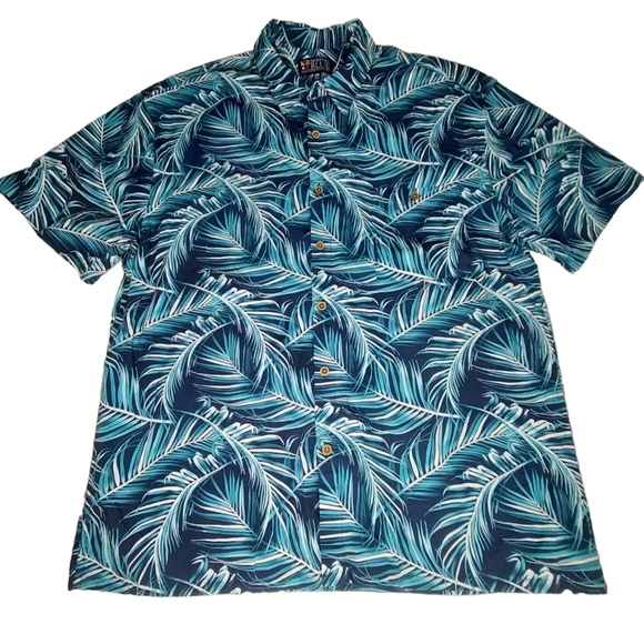 Newport Blue | Shirts | Newport Blue Mens Xl Button Down Blue Floral ...